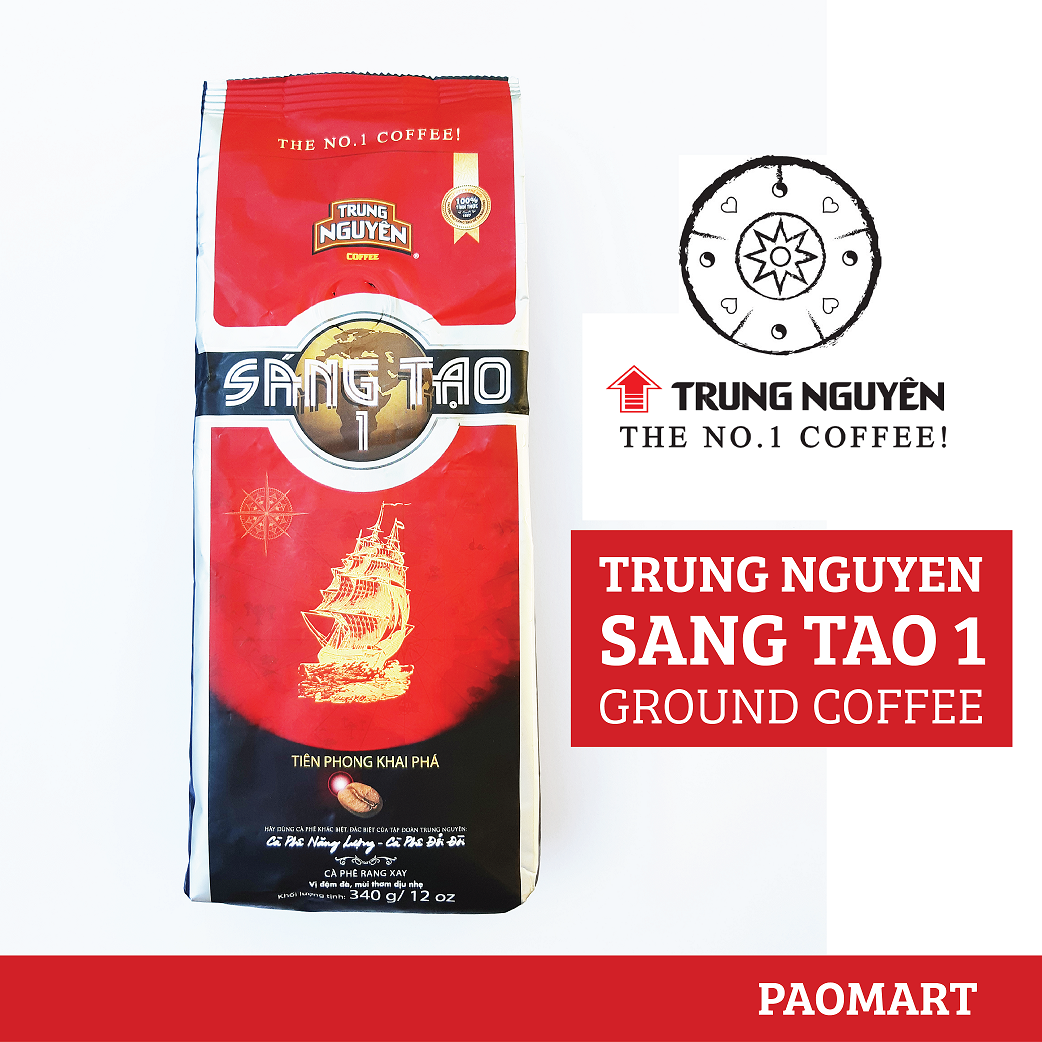 Trung Nguyen Ground Coffee Sang Tao Creative 1 from Vietnam 340g ...
