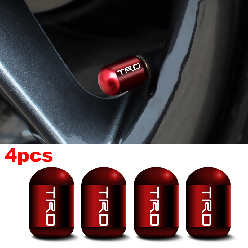JC 4 Piece Automotive High Quality Zinc Alloy Tire Valve Caps With one ...