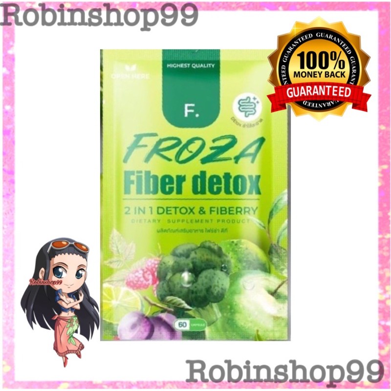 Robinshop99 Original [AUTHENTIC] FROZA FIBER DETOX CAPSULES Thai beauty ...