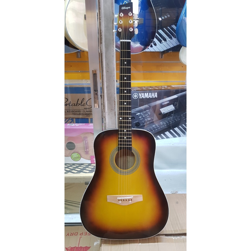 Allegro Jr Acoustic Guitar with free CASE pick and bag | Lazada PH