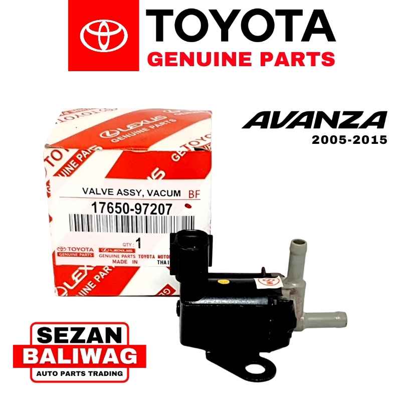 ORIGINAL TOYOTA VACCUM SWITCH VALVE AVANZA 2005-2015 17650-97207 ...