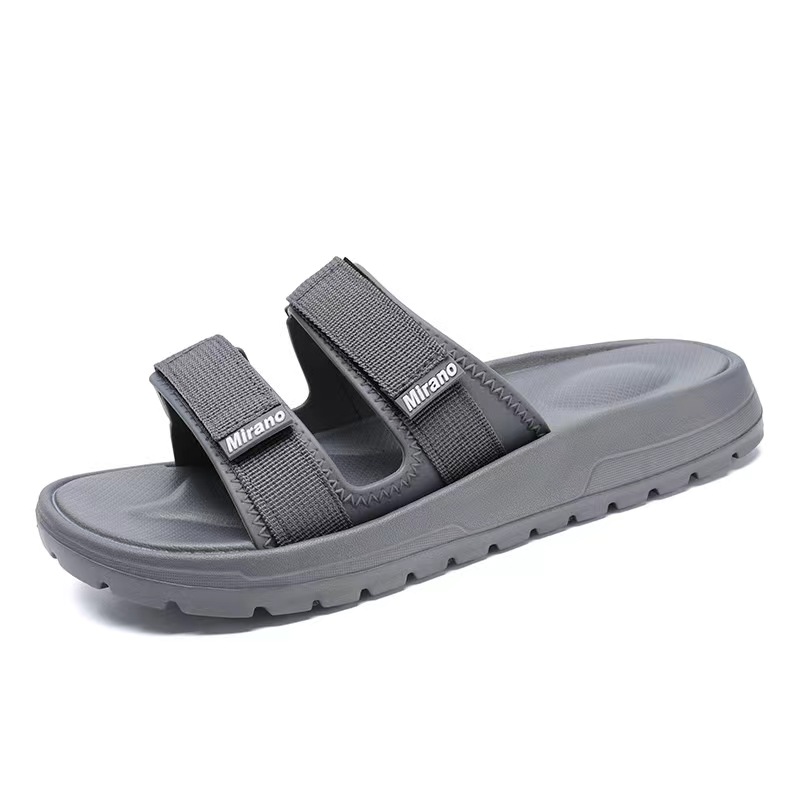 M&W Two Strap Slides for Men Adjustable slippers | Lazada PH