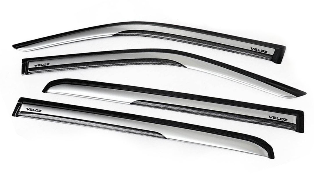 Toyota Veloz 2022 Blacknet Two Tone Rain Gutter Door Visor | Lazada PH