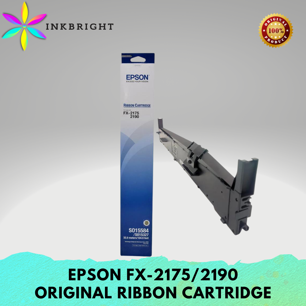 Epson FX-2175 / 2190 Ribbon Cartridge (FX2175 C13S015327) | Lazada PH