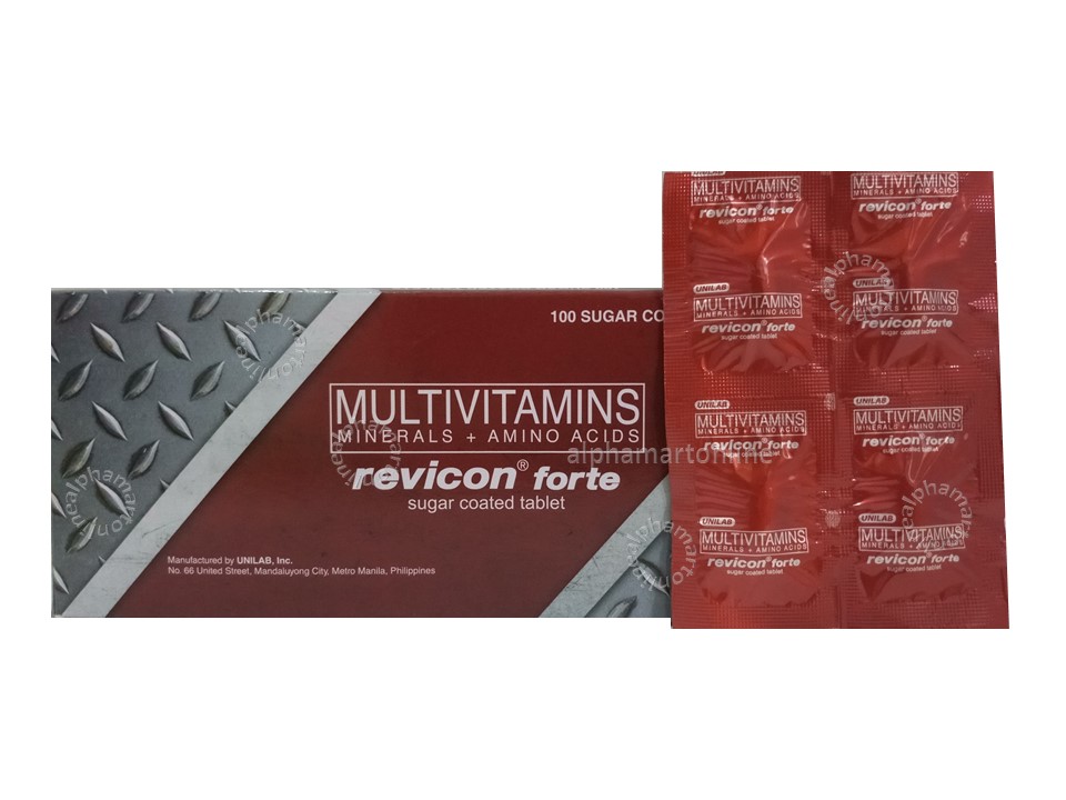 Revicon Forte Multivitamins 8 tablets | Lazada PH