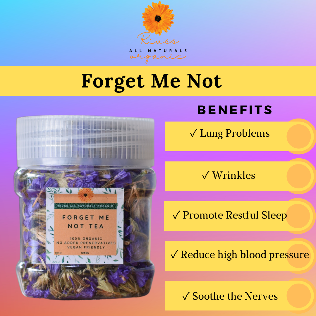Rivss Premium Certified Forget Me Not Tea - Organic Tea | Lazada PH