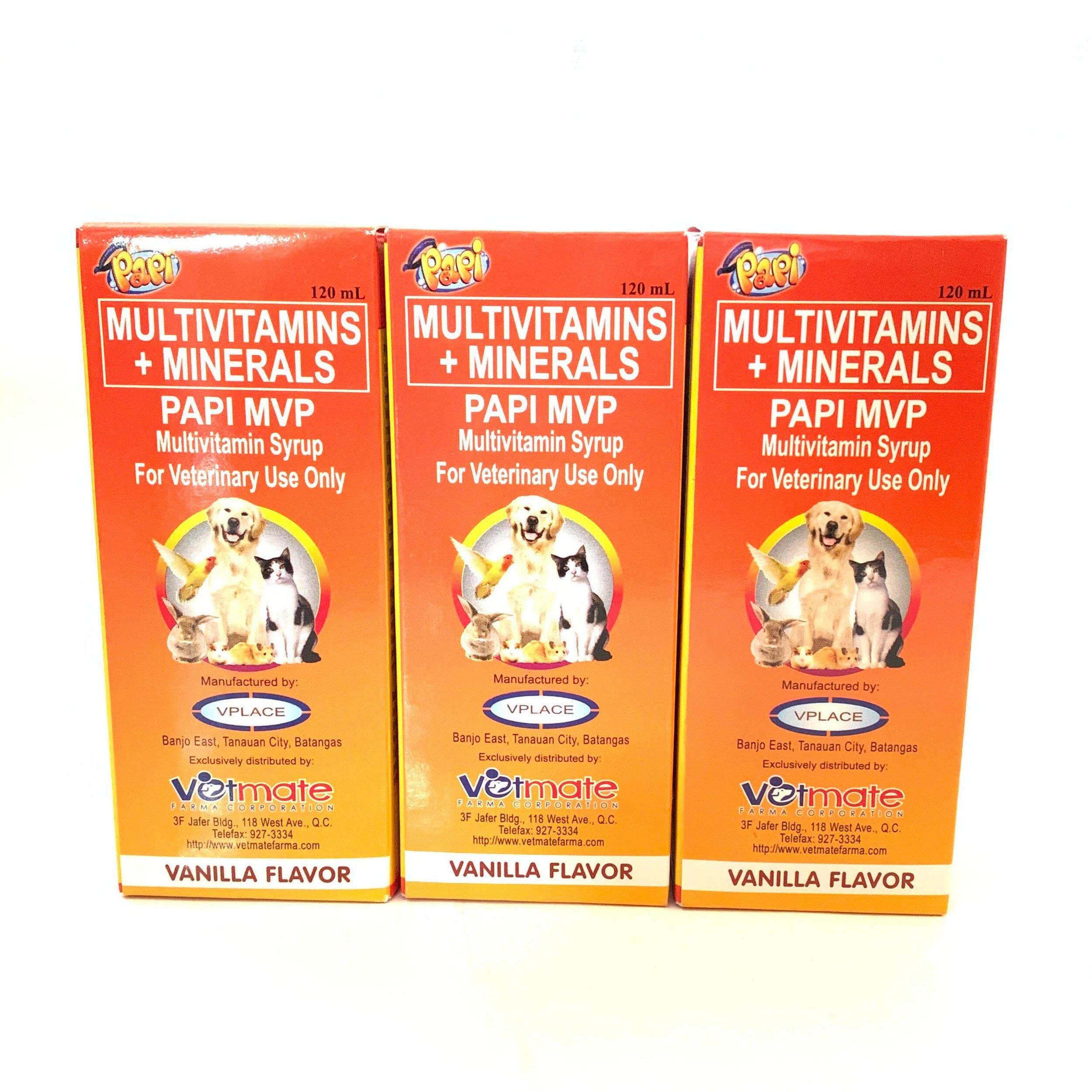 Papi MVP Multivitamins Syrup, Food Suplement 120ML | Lazada PH