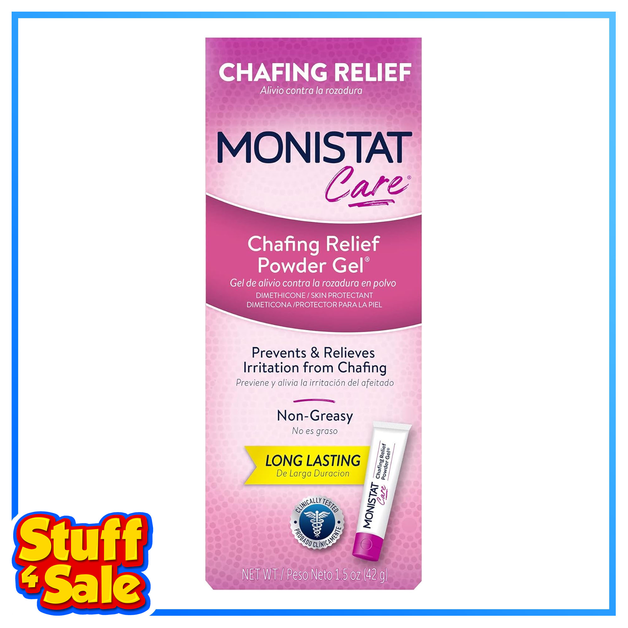 Monistat Care Chafing Relief Powder Gel Non Greasy 42g | Lazada PH