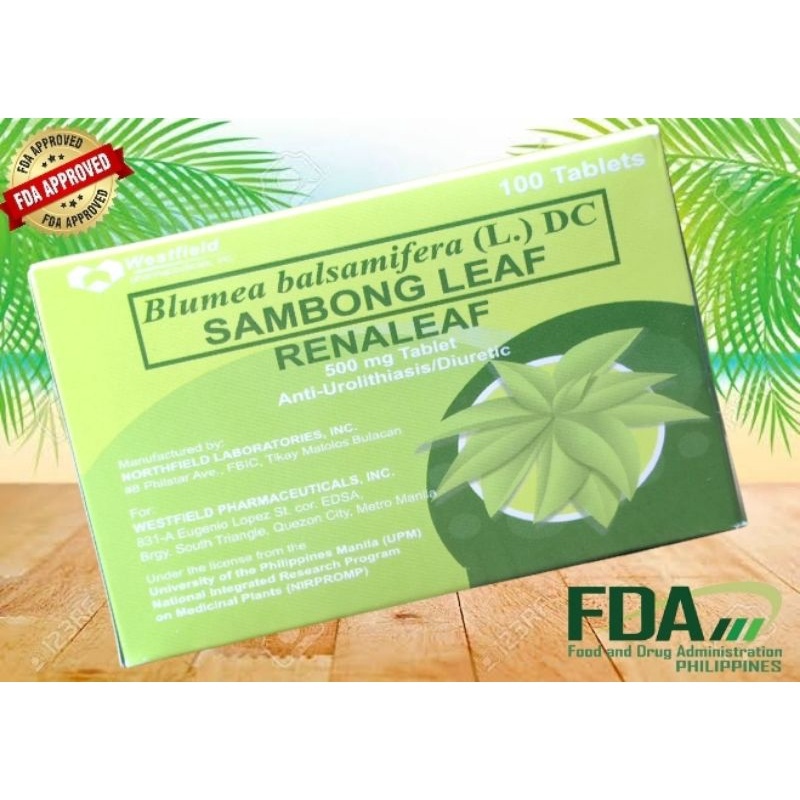 URISAM / RENALEAF (SAMBONG LEAF) 100 Tablets | Lazada PH
