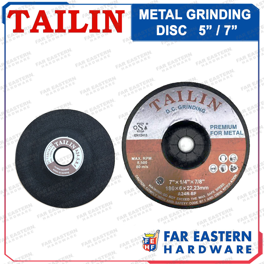 TAILIN Grinding Disc 5" / 7" for Metal | Lazada PH