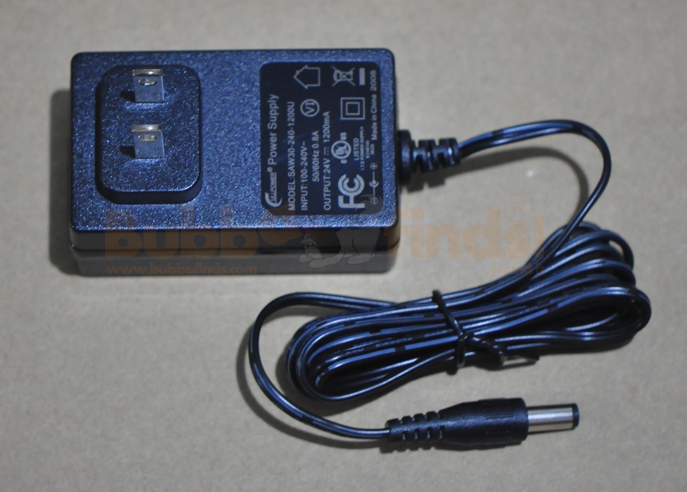 Mikrotik power adaptor 24V 1200mA for RB2011, RB3011, RB450G, RB450GX4 ...