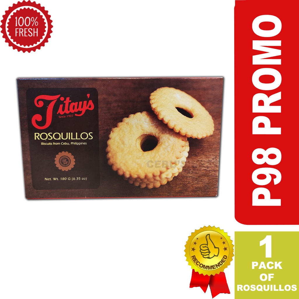 Hot Titay's Rosquillos 1 pack 180 g Cebu's Best Delicacies Pasalubong ...