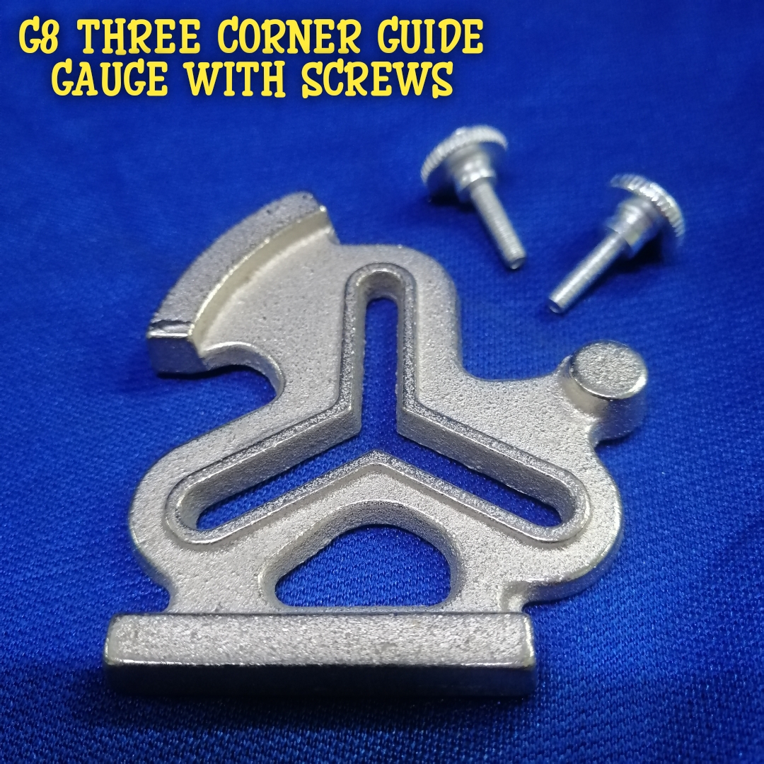GUIDE G8 THREE CORNER GUIDE GAUGE WITH SCREWS FOR INDUSTRIAL SEWING ...