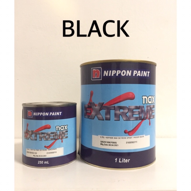 Juliusisy Epoxy Primer Black/Gray/Red/White Nippon 1 Liter | Lazada PH