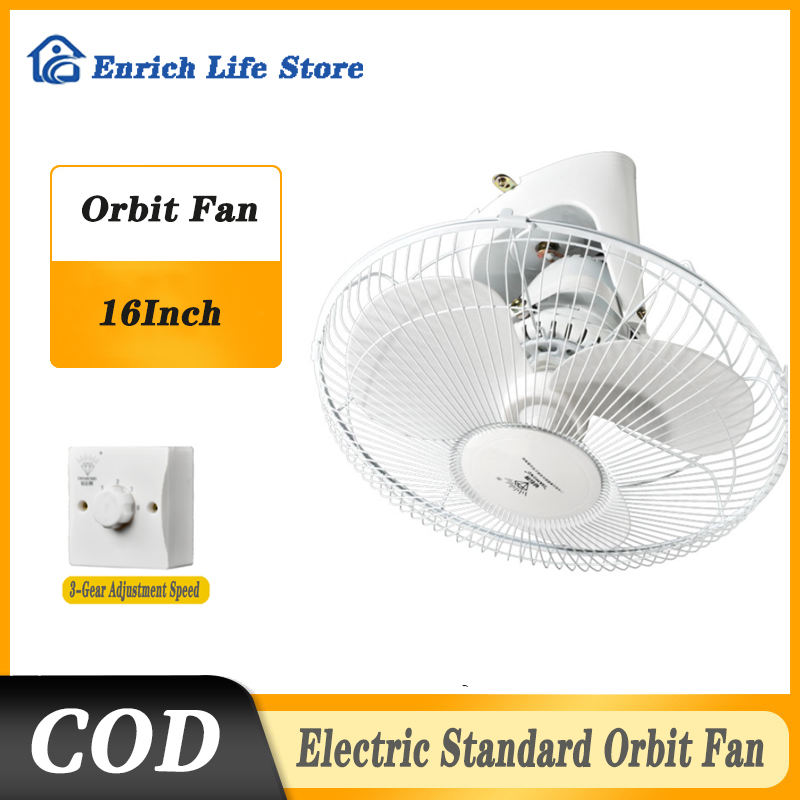 16Inches Electric fan Standard orbit fan Ceiling Fan Oscillating ...