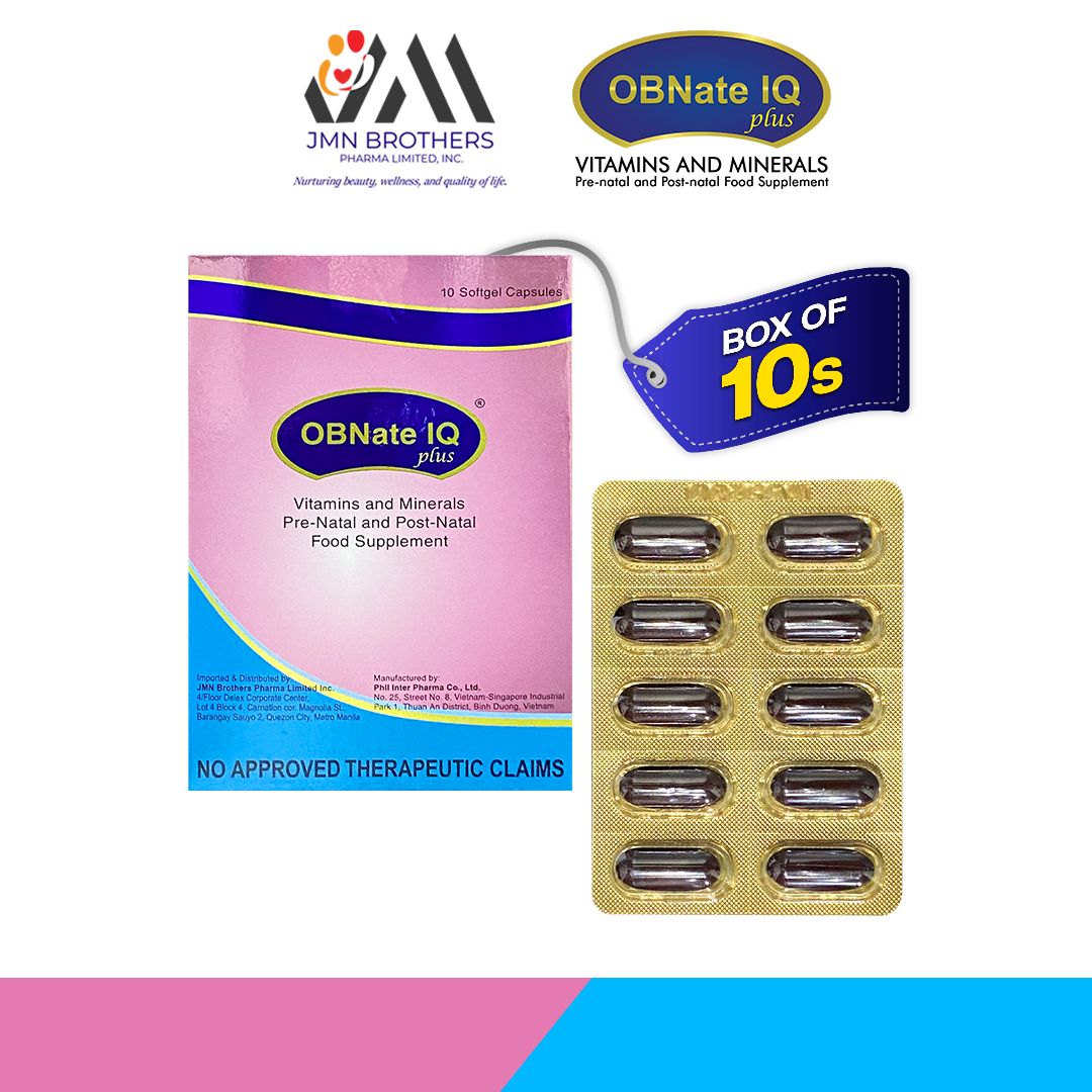 OBNate IQ Plus (Box of 10s) | Lazada PH