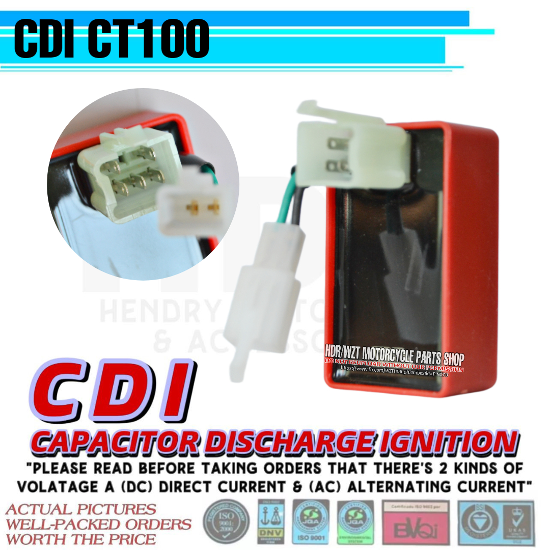 HDR KAWASAKI BAJAJ CT100 / CT 100 ( CDI ) Direct Current Capacitor ...