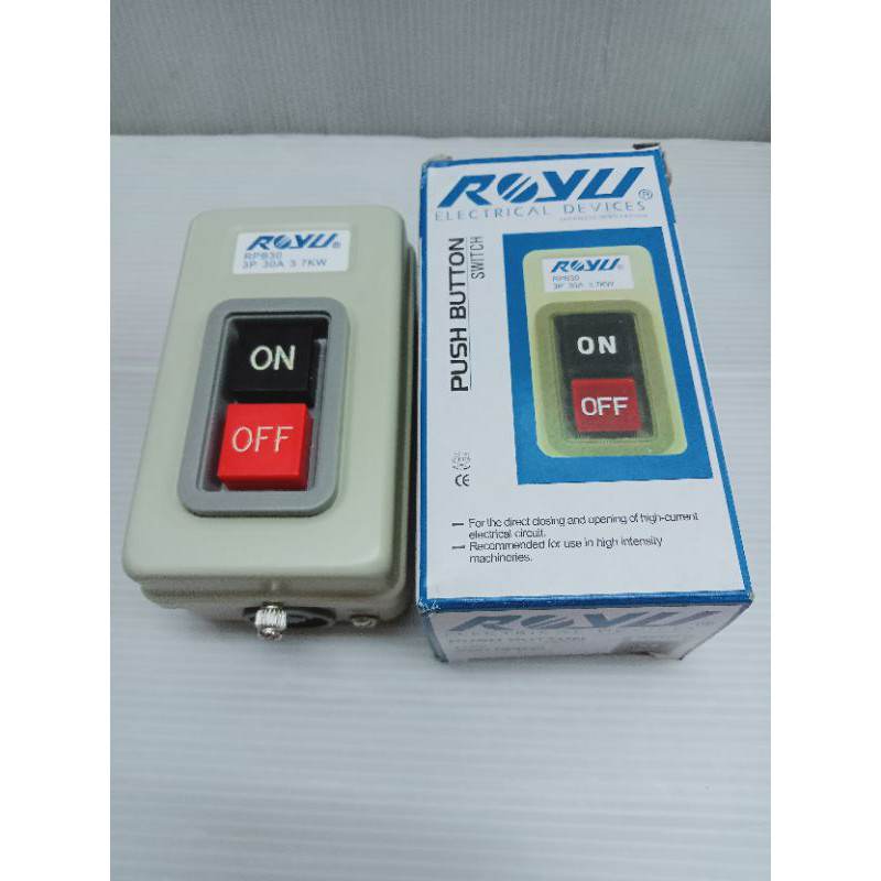 ROYU POWER PUSH BUTTON SWITCH | Lazada PH