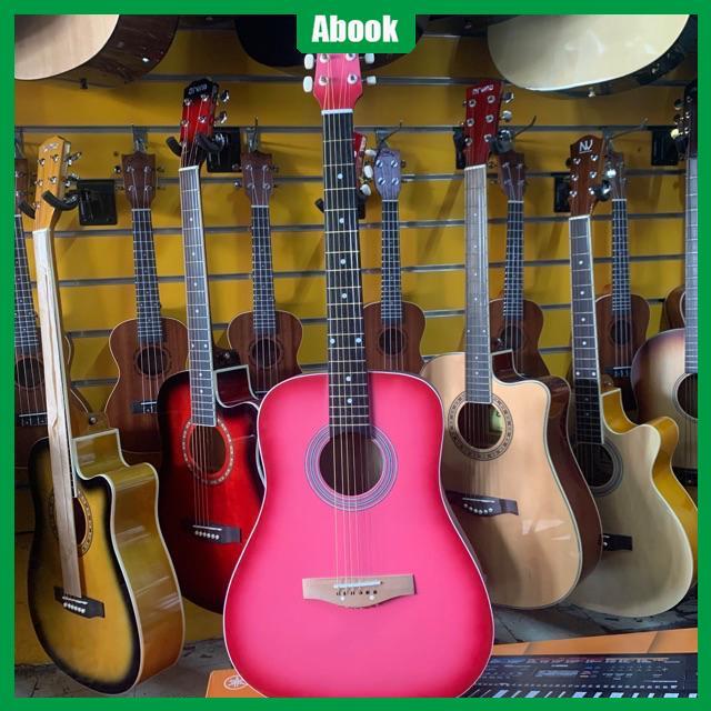 Abook Allegro Jr Acoustic Guitar with free CASE pick and bag 6.6 to 7.7 ...