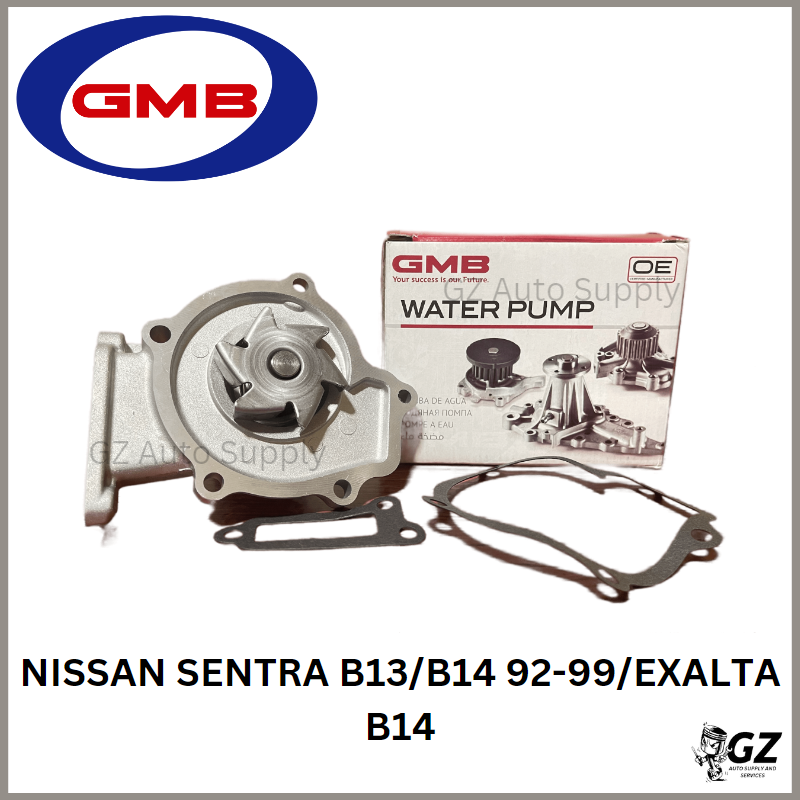 GMB Water Pump for NISSAN SENTRA B13/ B14 92-99 / EXALTA B14 | Genuine ...