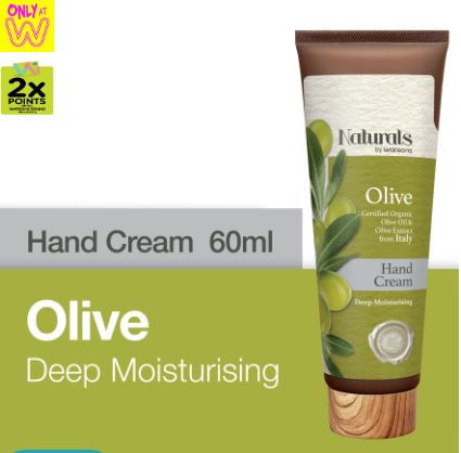 NATURALS BY WATSONS Olive Hand Cream 60ml | Lazada PH