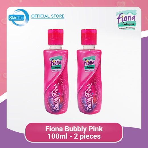 Fiona Cologne Bubbly Pink Flip Top 100ml, 2 pcs | Lazada PH