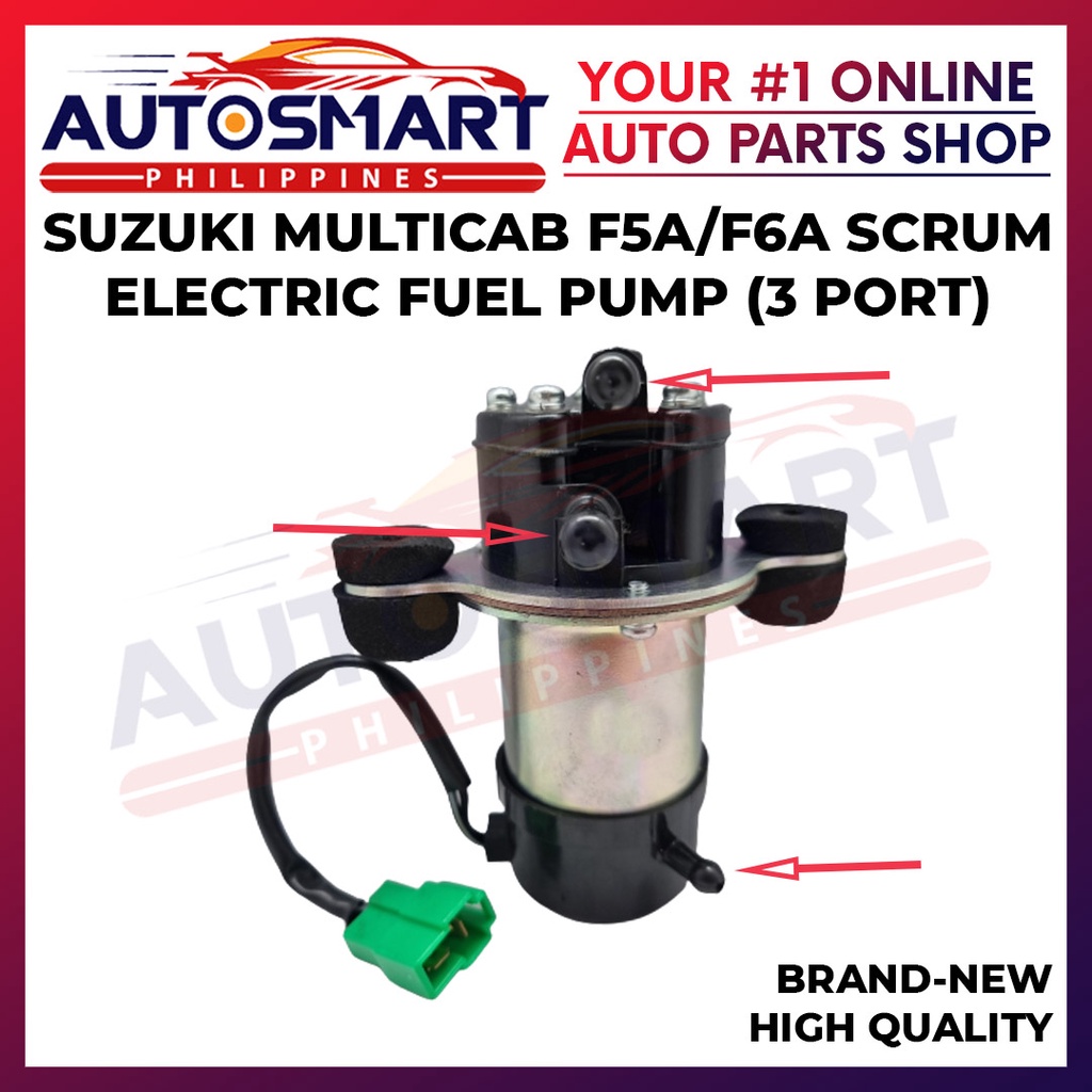 Suzuki Multicab F5A/F6A Scrum Electric Fuel Pump (3 Port) | Lazada PH