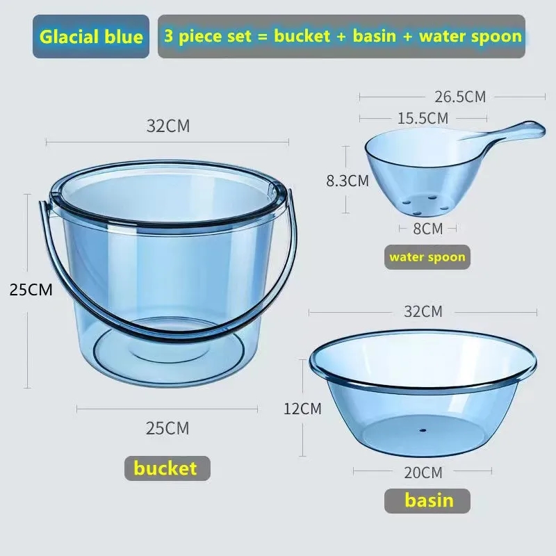 Water Bucket For Household Water Storage Laundry Portable Small Water ...