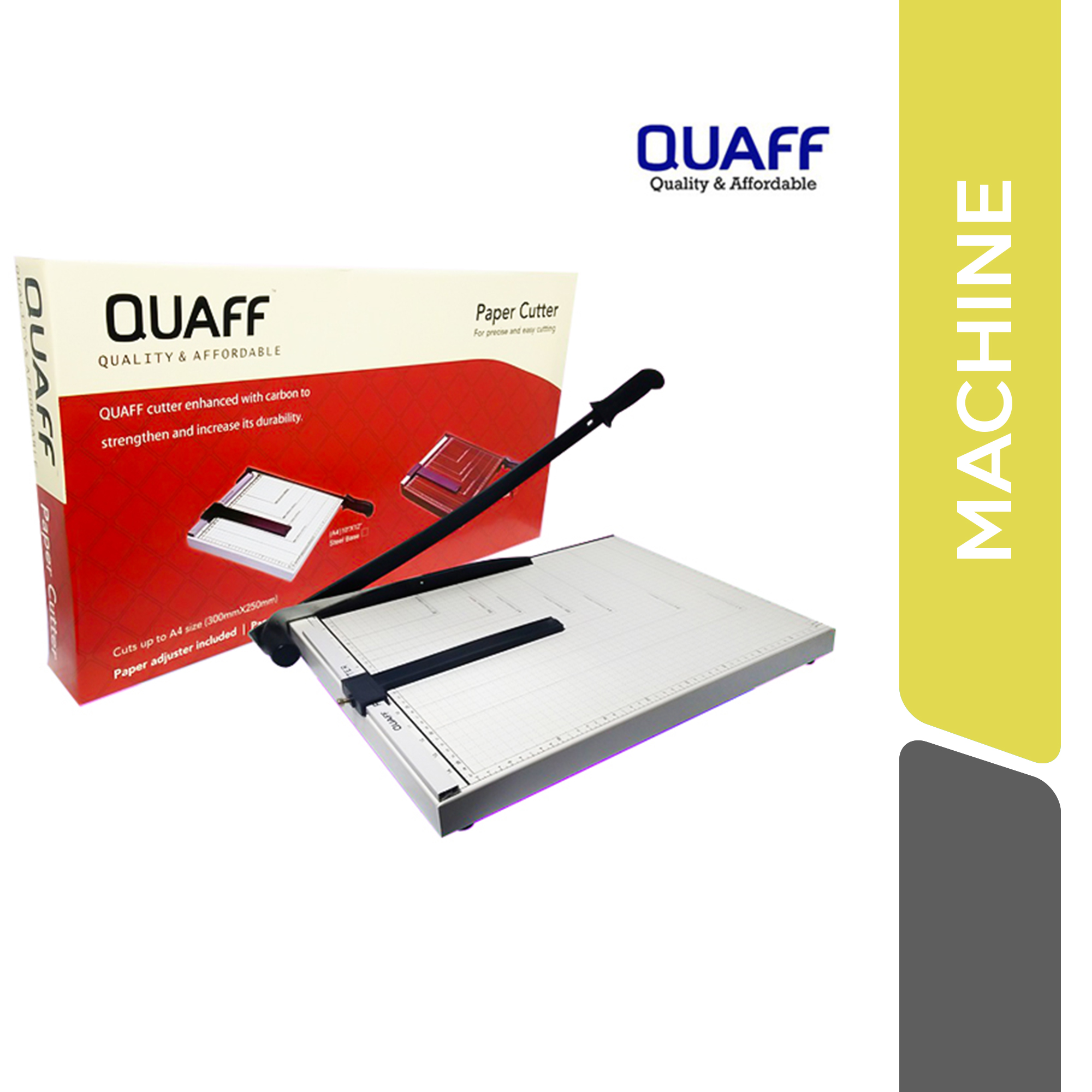 QUAFF Paper Cutter A4 Size (METAL BASES) | Lazada PH