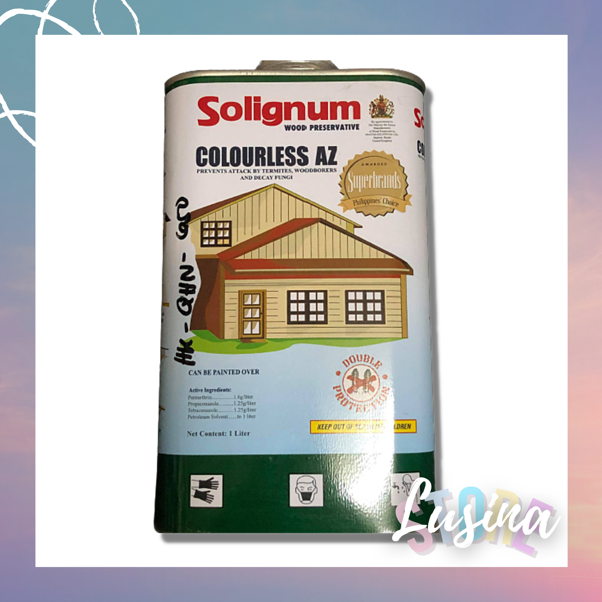 Solignum Wood Preservative - Colorless (1 Liter) | Lazada PH