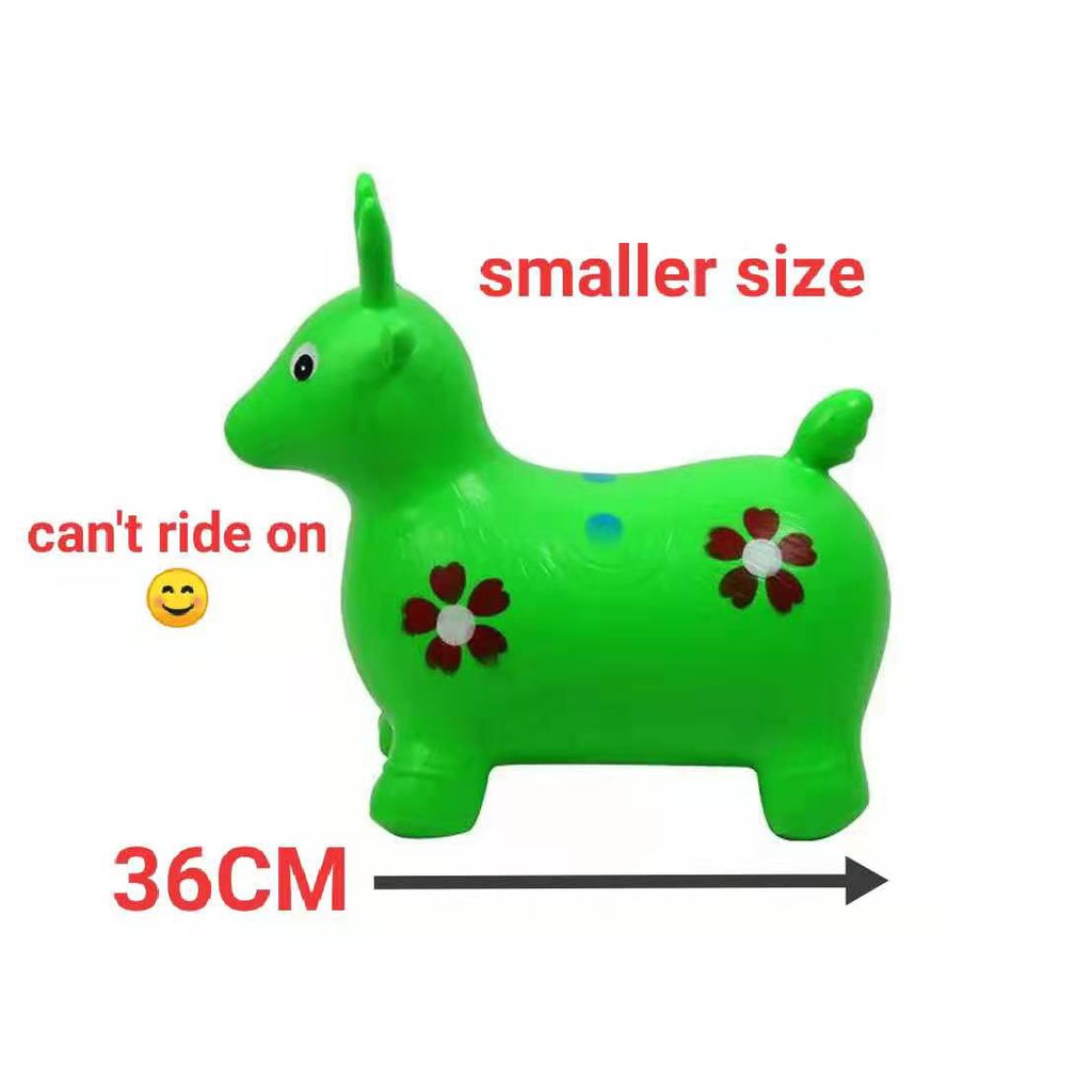 ♙Bouncy Donkey Animal with without Sounds Kiddie Inflatable Toys ...
