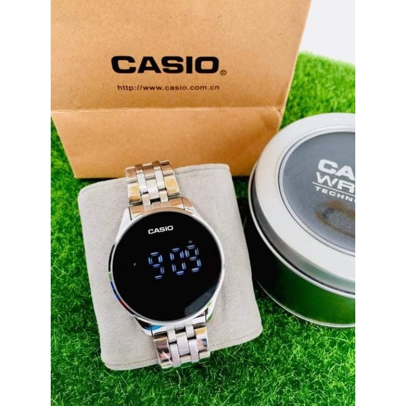 Casio Touch Watch Round WITH FREE EXTRA BATTERY Watch for women sale ...