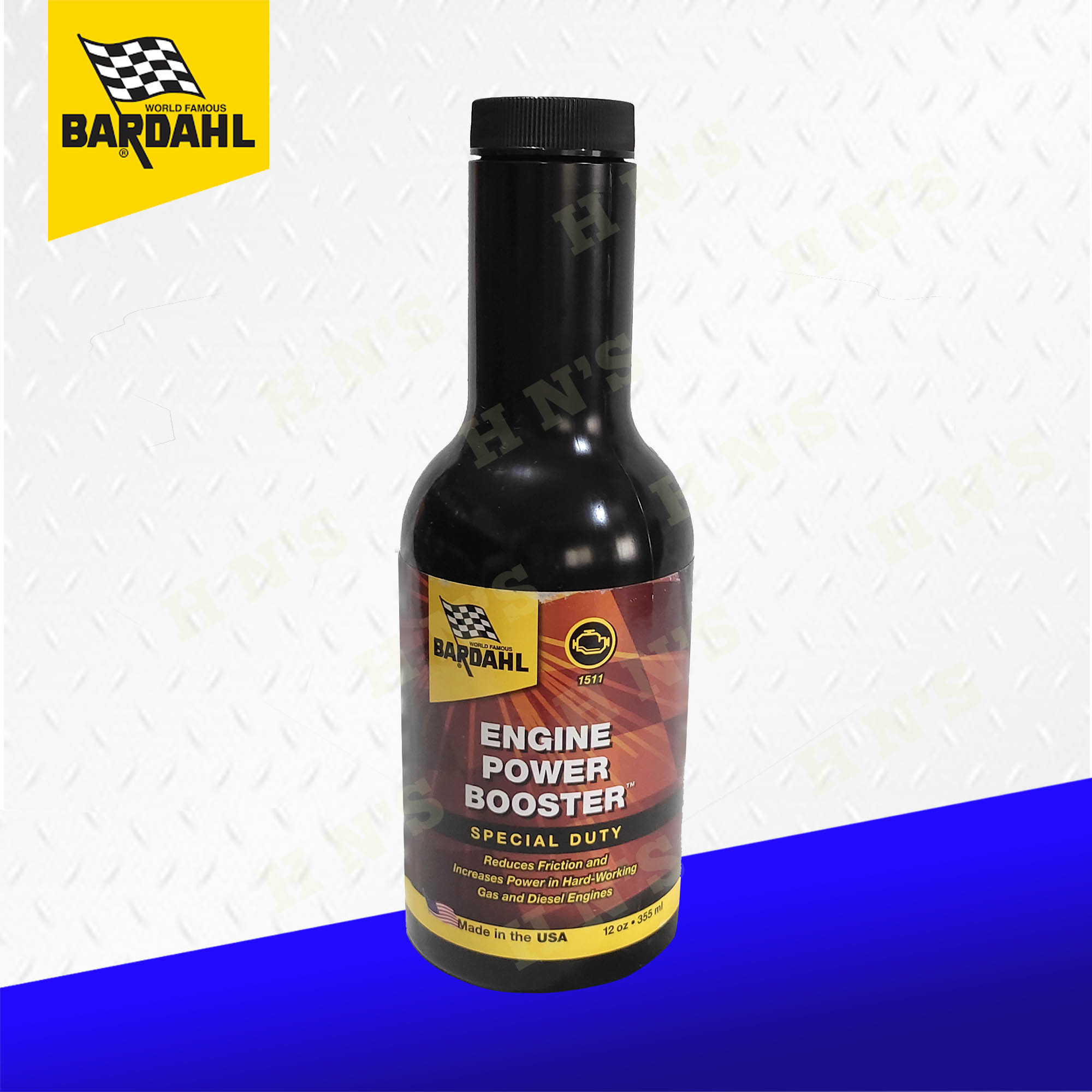 Bardahl Engine Power Booster 355ml ( for gasoline and diesel engines ...