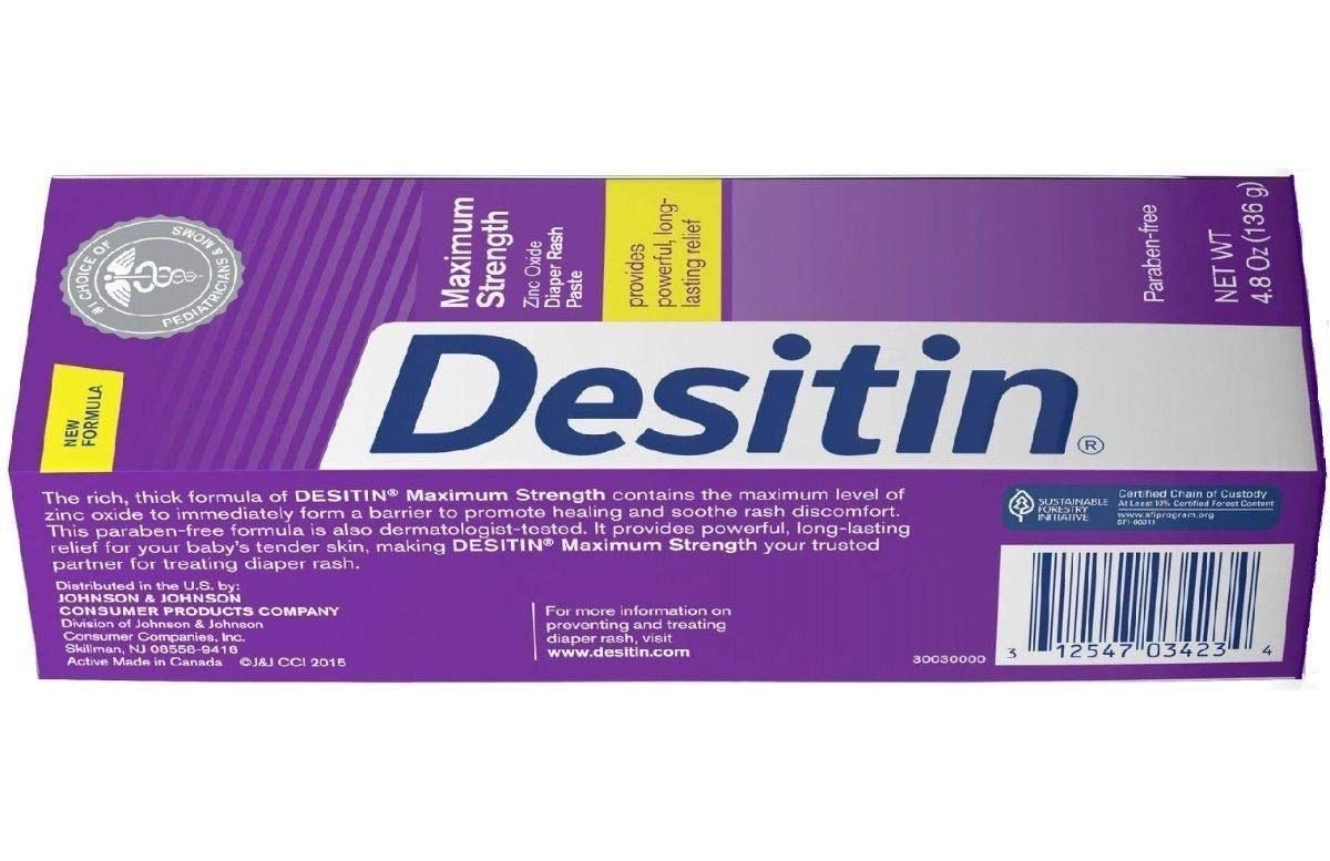 Desitin Maximum Strength Diaper Rash Paste 136g/4.8oz | Lazada PH
