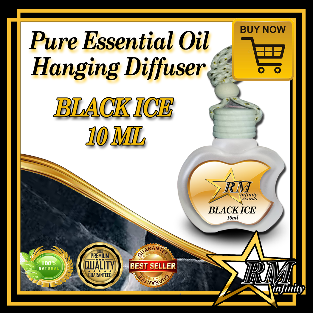 RM Infinity Best Seller Black Ice Hanging Diffuser 10ml Long Lasting ...