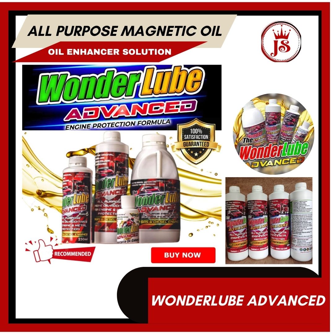 The Wonderlube Advanced Magnetic oil Additive & oil Enhancer Solution ...