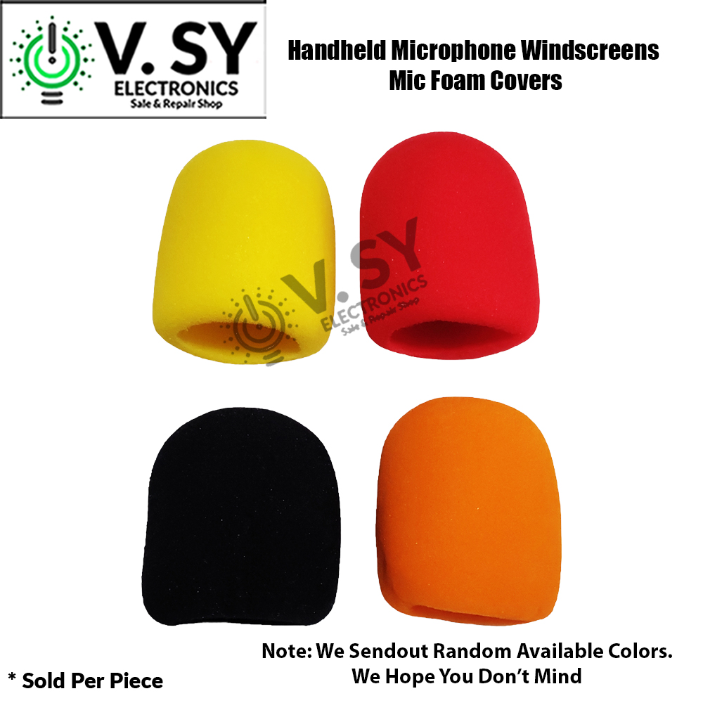 1PC Handheld Microphone Windscreens Mic Foam Covers | Lazada PH