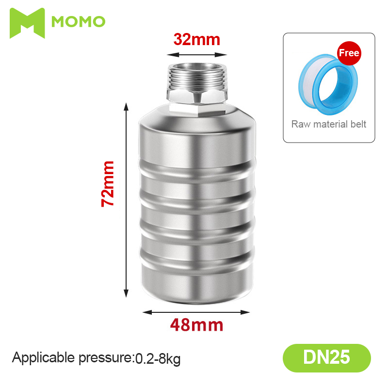 MOMO SUS304 Automatic Water Level Control Valve Automatic Closing Ball ...