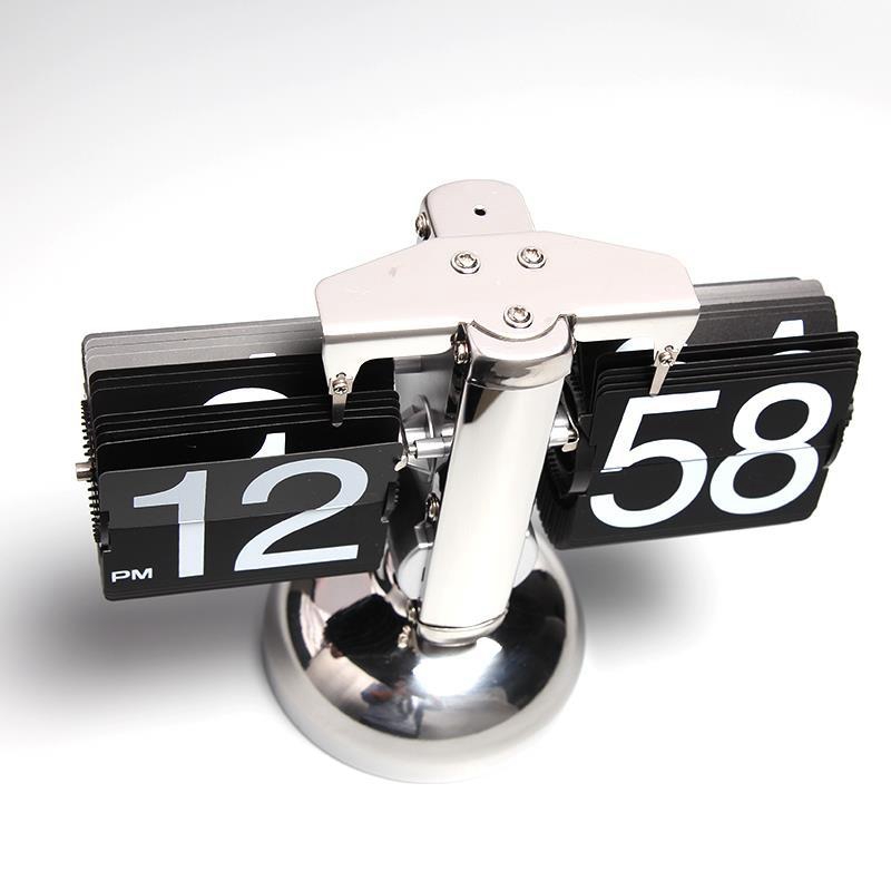 Automatic Page Turning Clock Small Balance Living Room Clock Retro ...