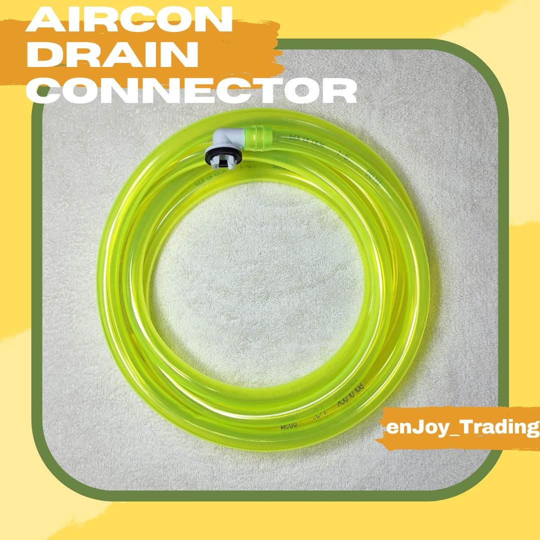 Aircon Drain Hose Connector Air Conditioner AC Elbow Straight Fitting ...