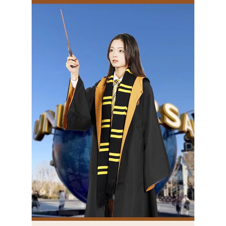 School Of Magic Robe Costume Magic Cloak Cosplay Wizard Robe Dress ...
