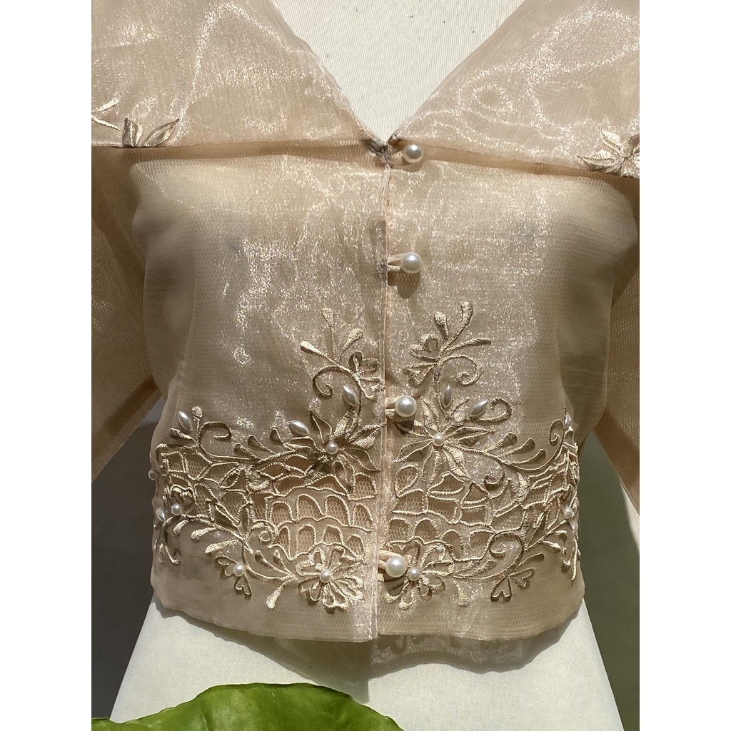 [Hot sales] Embroidered Modern Filipiniana Maria Clara Top | Lazada PH