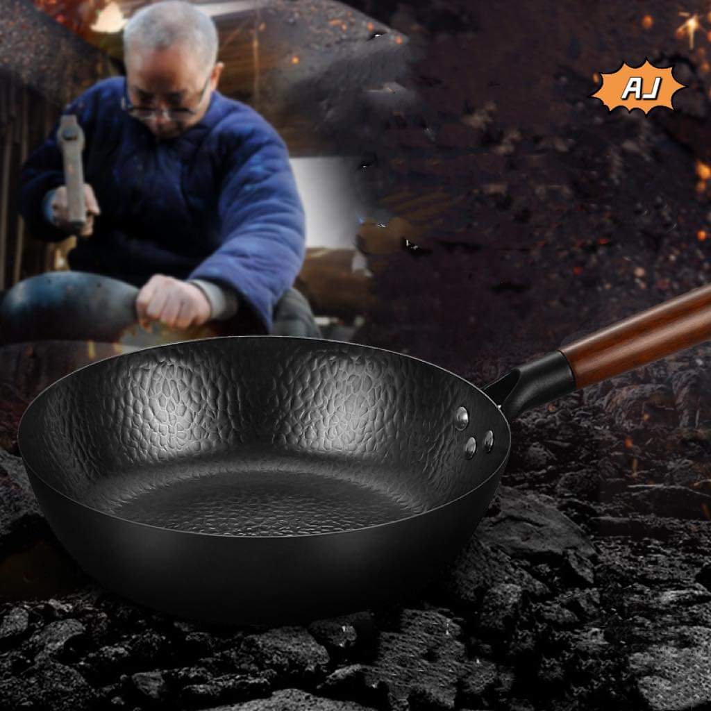 Japanese Style Nonstick Carbon Steel Wok (28) | Lazada PH