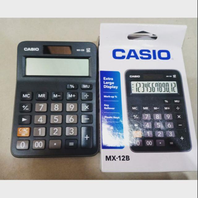 CUzf24vm Casio Calculator Office Calculator MX 12B / MX 120B / MX12B / MX120B 12Digits | Lazada PH