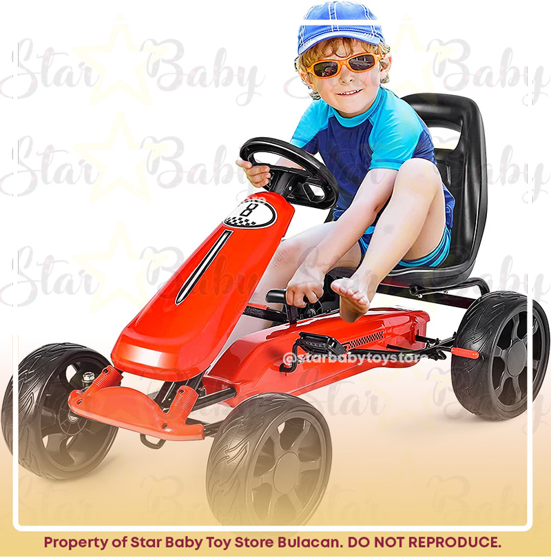 Star Baby Go Kart 8 Pedal Type Ride On for kids | Lazada PH