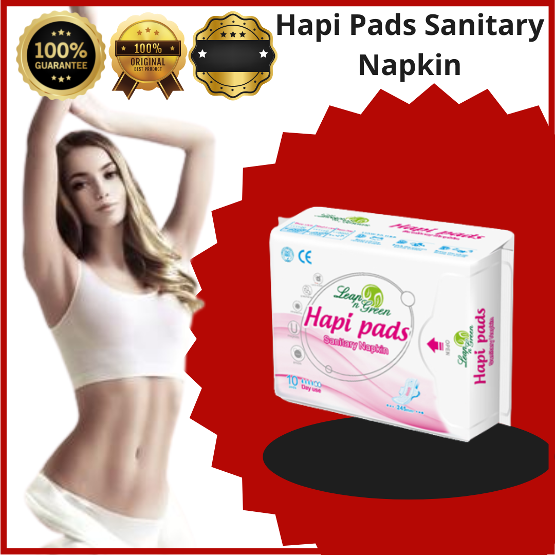 HAPI PADS by Lean 'n Green Organic with Negative Ion and Graphene Proven and Effective FDA ...