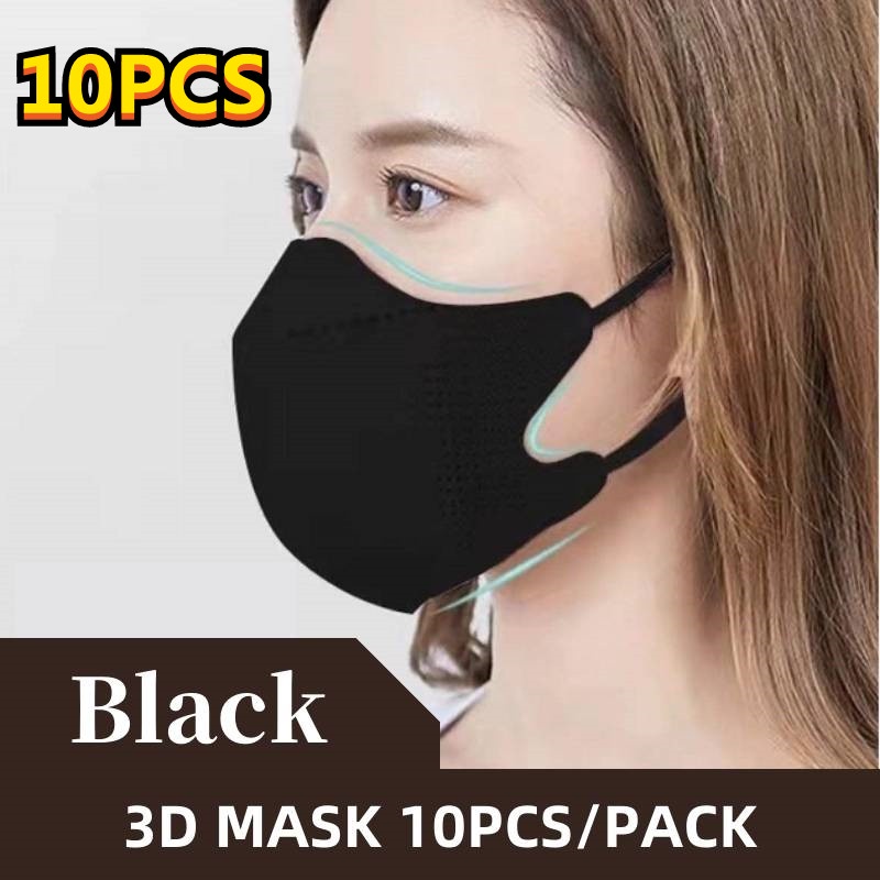 NorthGoods 10Pcs Korean 3D Breathable Protective Face Masks KF94 Ultra ...