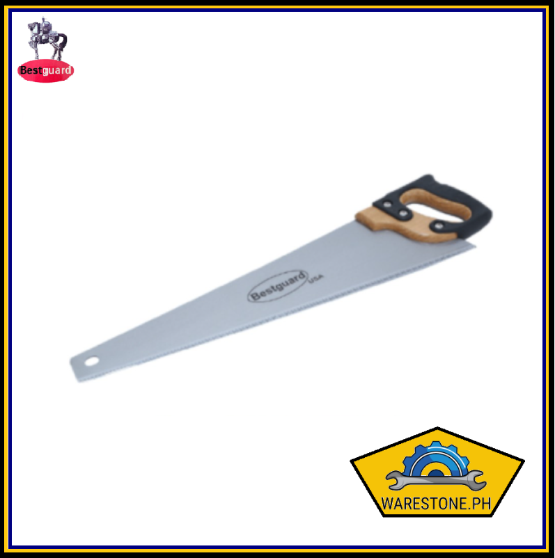 Warestone.ph Bestguard E63 Hand saw with Wood Handle 18" | Lazada PH