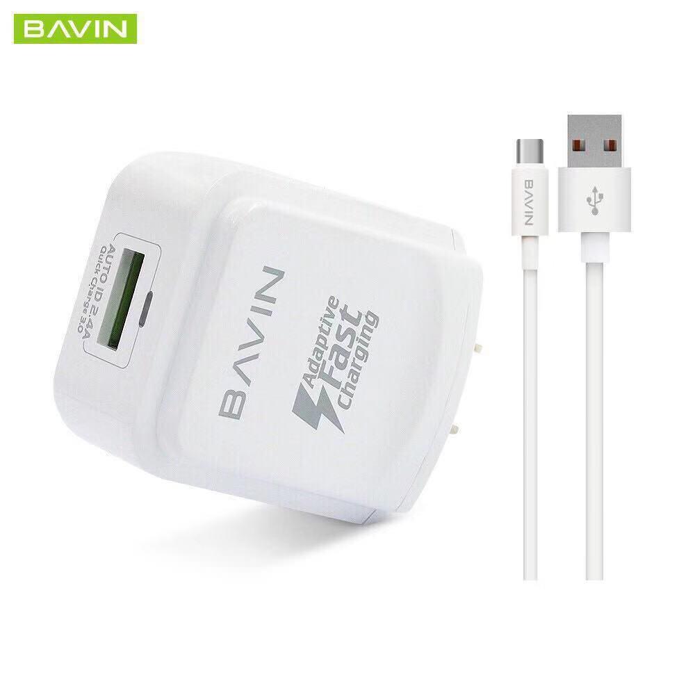 Bavin Qualcomm 3.0 20w Adapter Fast Charger PC635 Single USB Port w ...