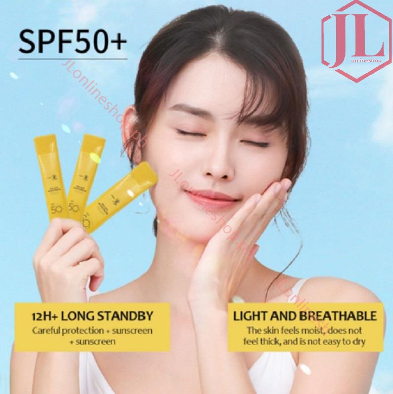 Sunscreen Spf 50 Suncream Face Body Sunblock Cream 20pcs/box | Lazada PH